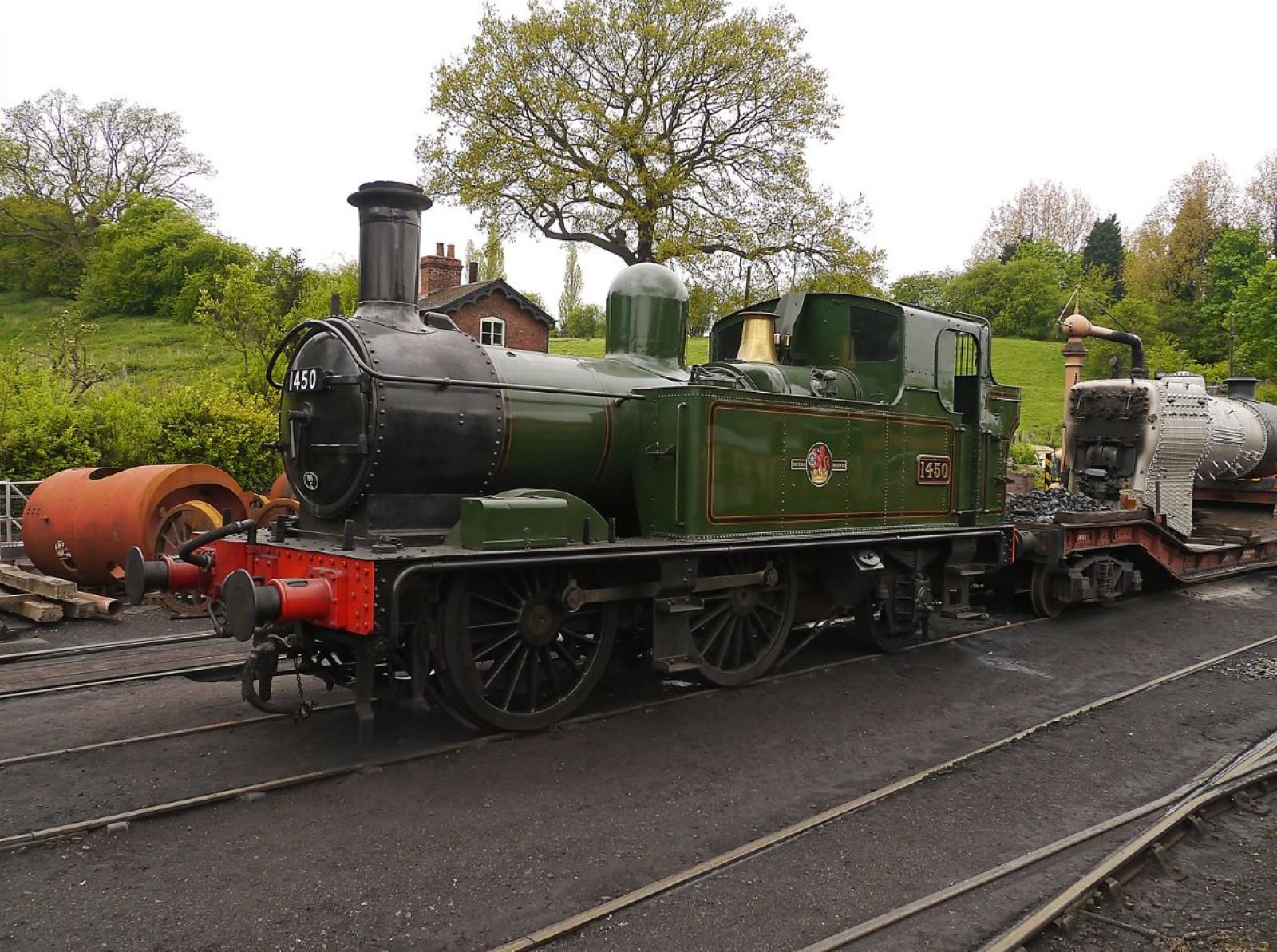 Solve GWR 14xx Class 0-4-2T 1450 at Bridgenorth. jigsaw puzzle online ...