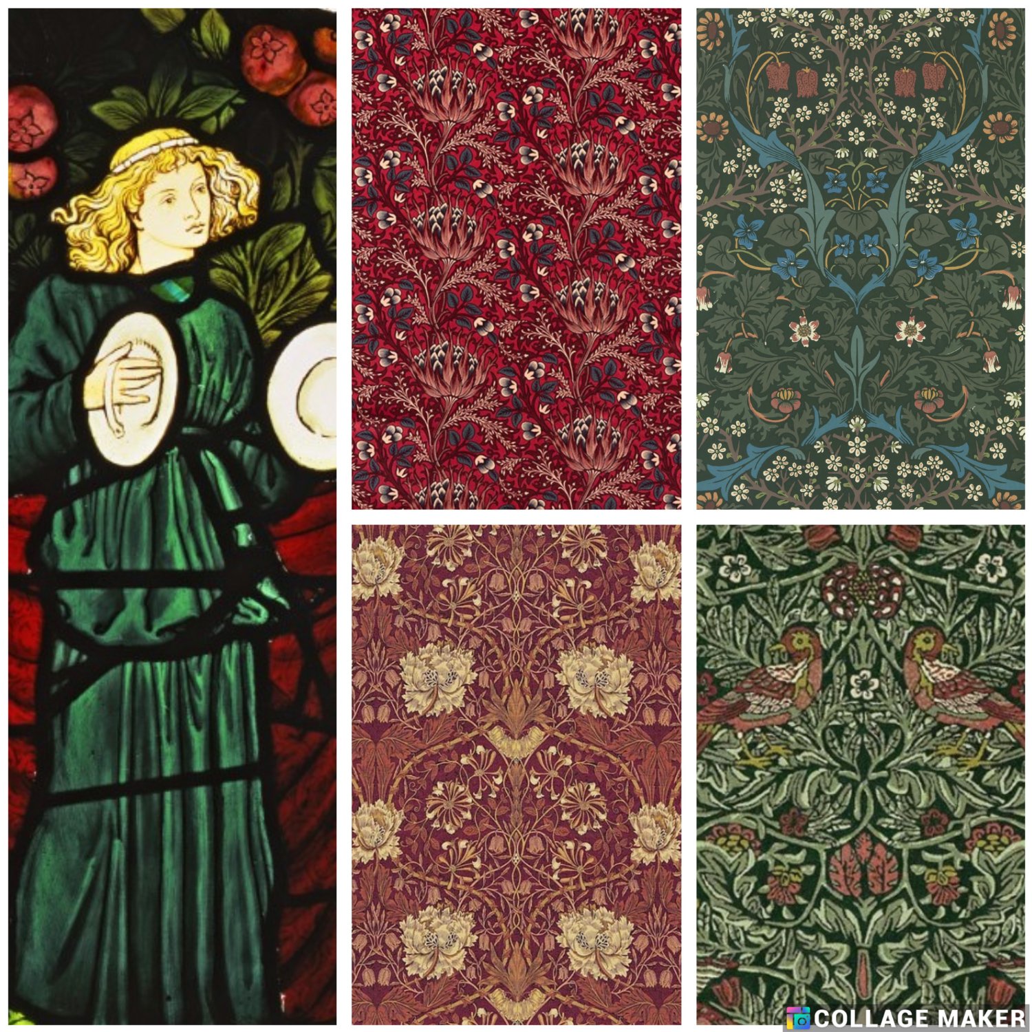 Solve The Minstrel by William Morris & Wm Morris prints jigsaw puzzle ...