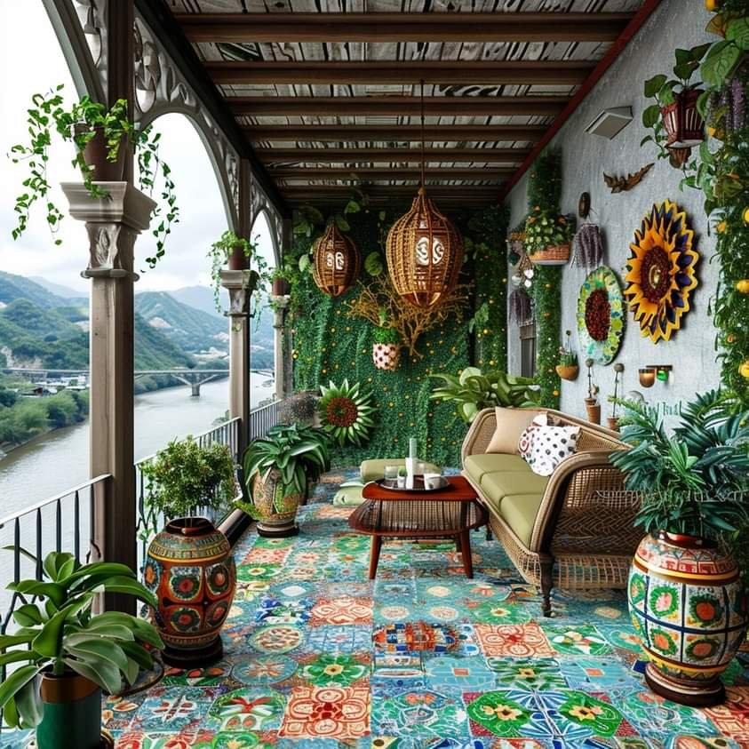 Solve Boho Style jigsaw puzzle online with 196 pieces