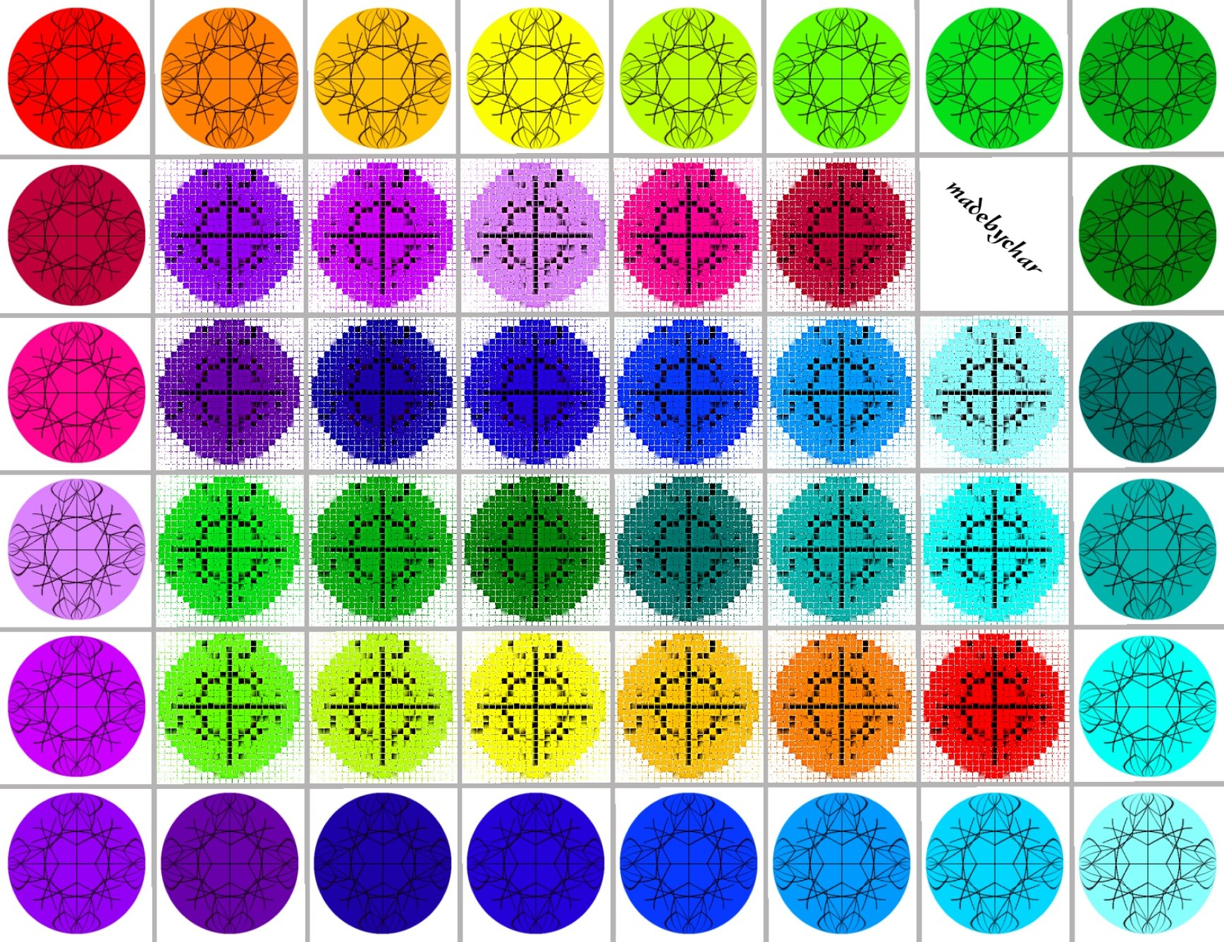 Solve Sample Tiles... jigsaw puzzle online with 252 pieces