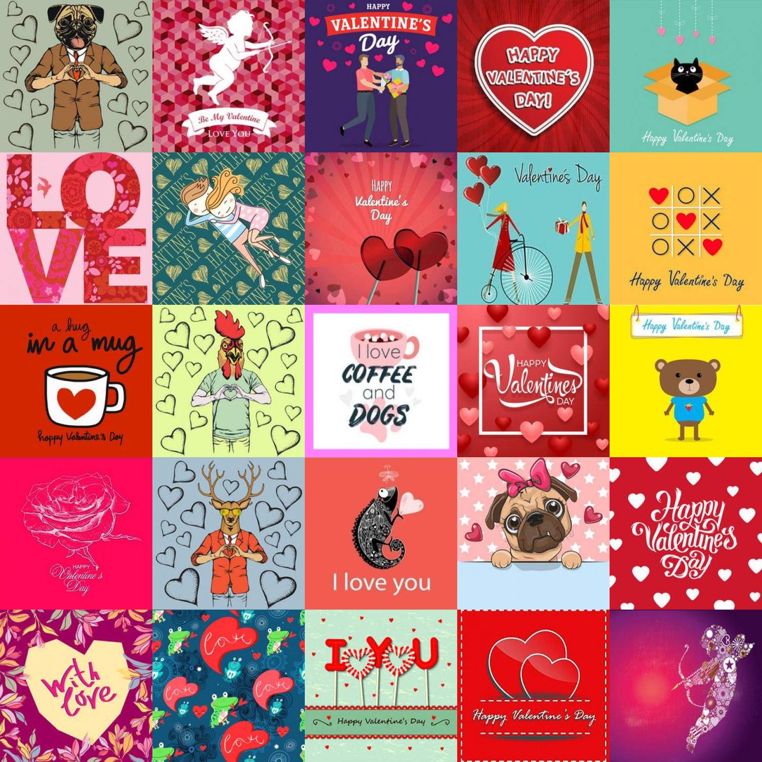 Solve Valentine's Day 1 jigsaw puzzle online with 169 pieces