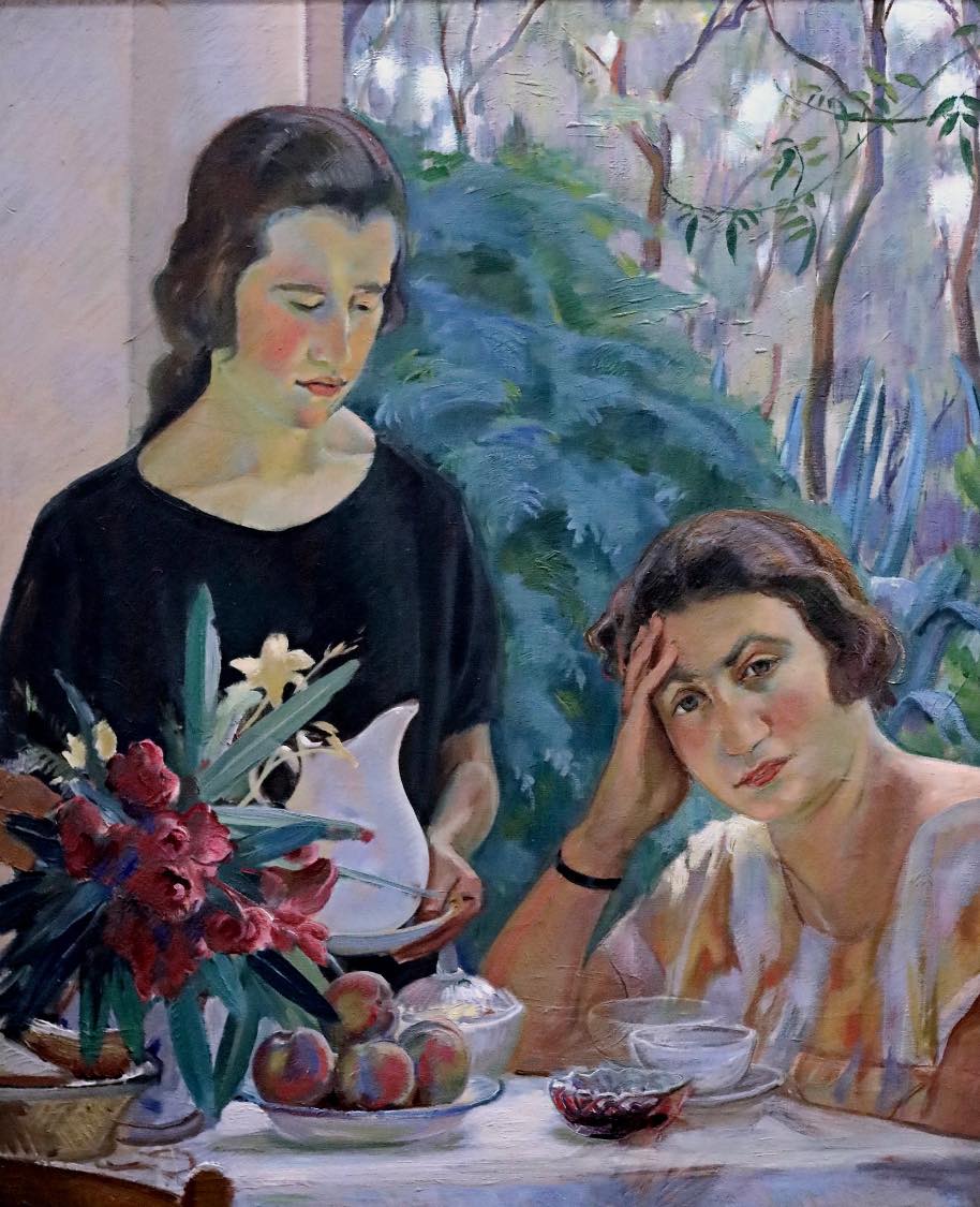 Solve Hermann Croissant (German, 1897–1963), Double Portrait at ...