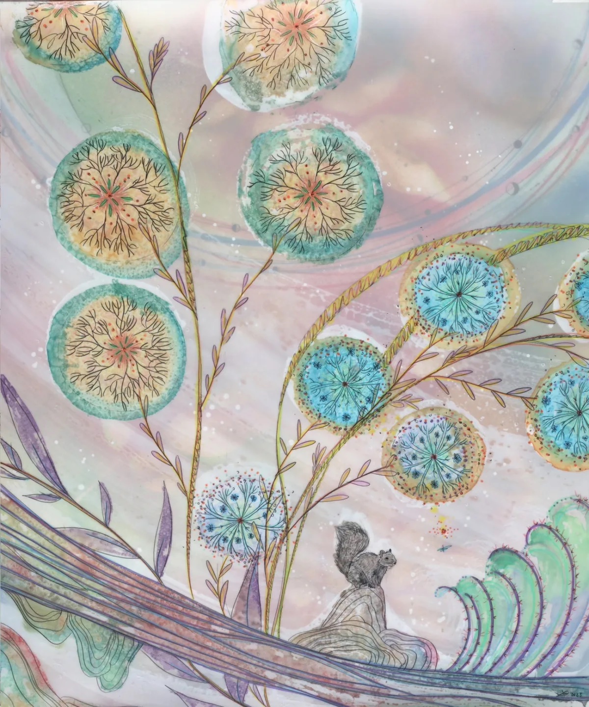 Solve Cosmic Squirrel Light, Christine Nguyen, 2023 jigsaw puzzle ...