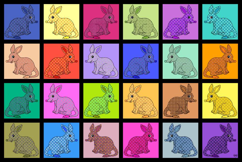 Solve Bilbies!! ~ T jigsaw puzzle online with 12 pieces