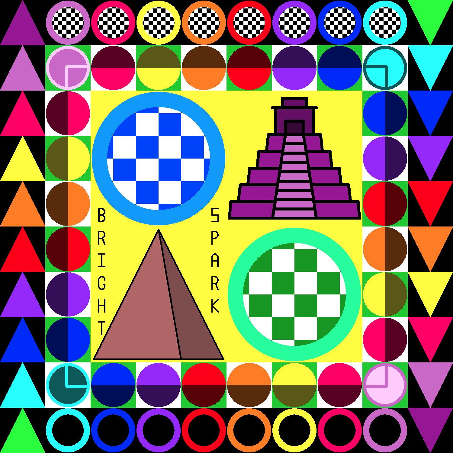 Solve Circle Pyramid Bright Spark jigsaw puzzle online with 400 pieces