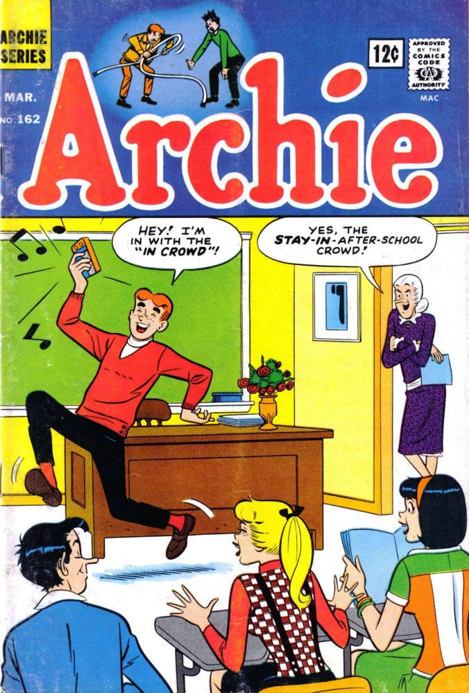 Solve Archie: The In Crowd jigsaw puzzle online with 70 pieces
