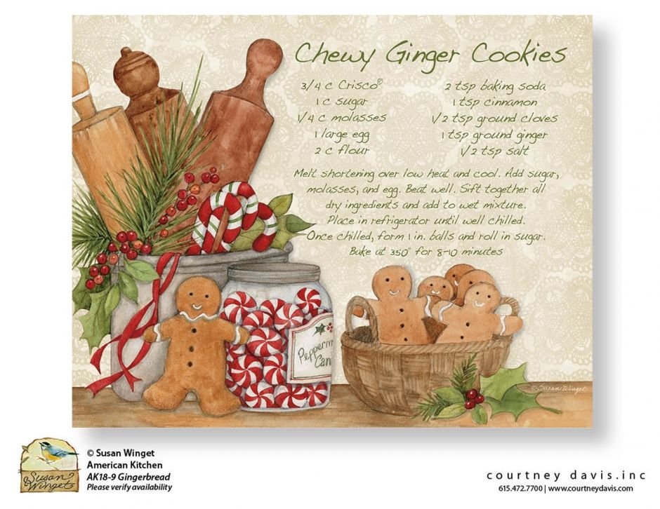 Solve Ginger cookies jigsaw puzzle online with 180 pieces