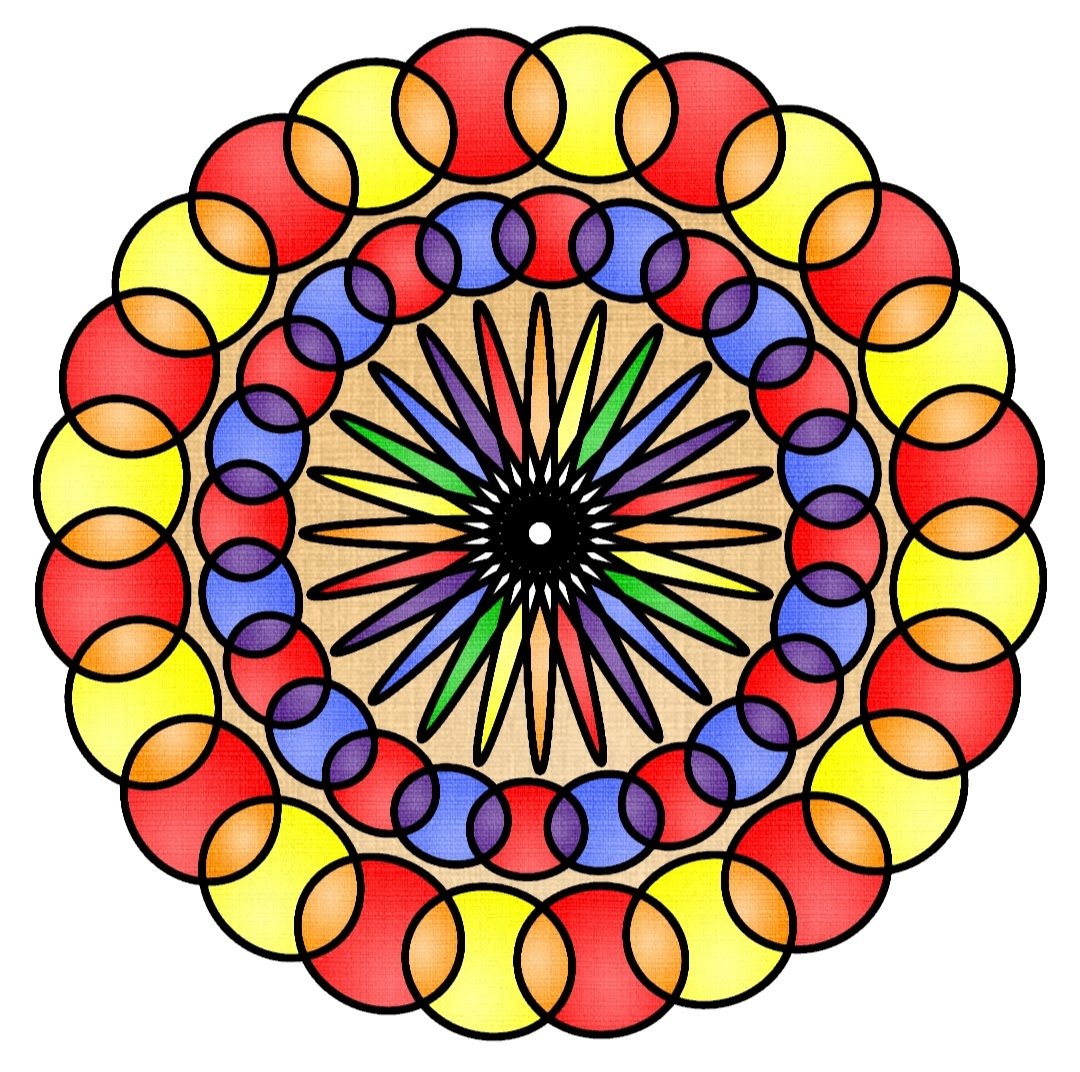 Solve Mandala 789 jigsaw puzzle online with 64 pieces