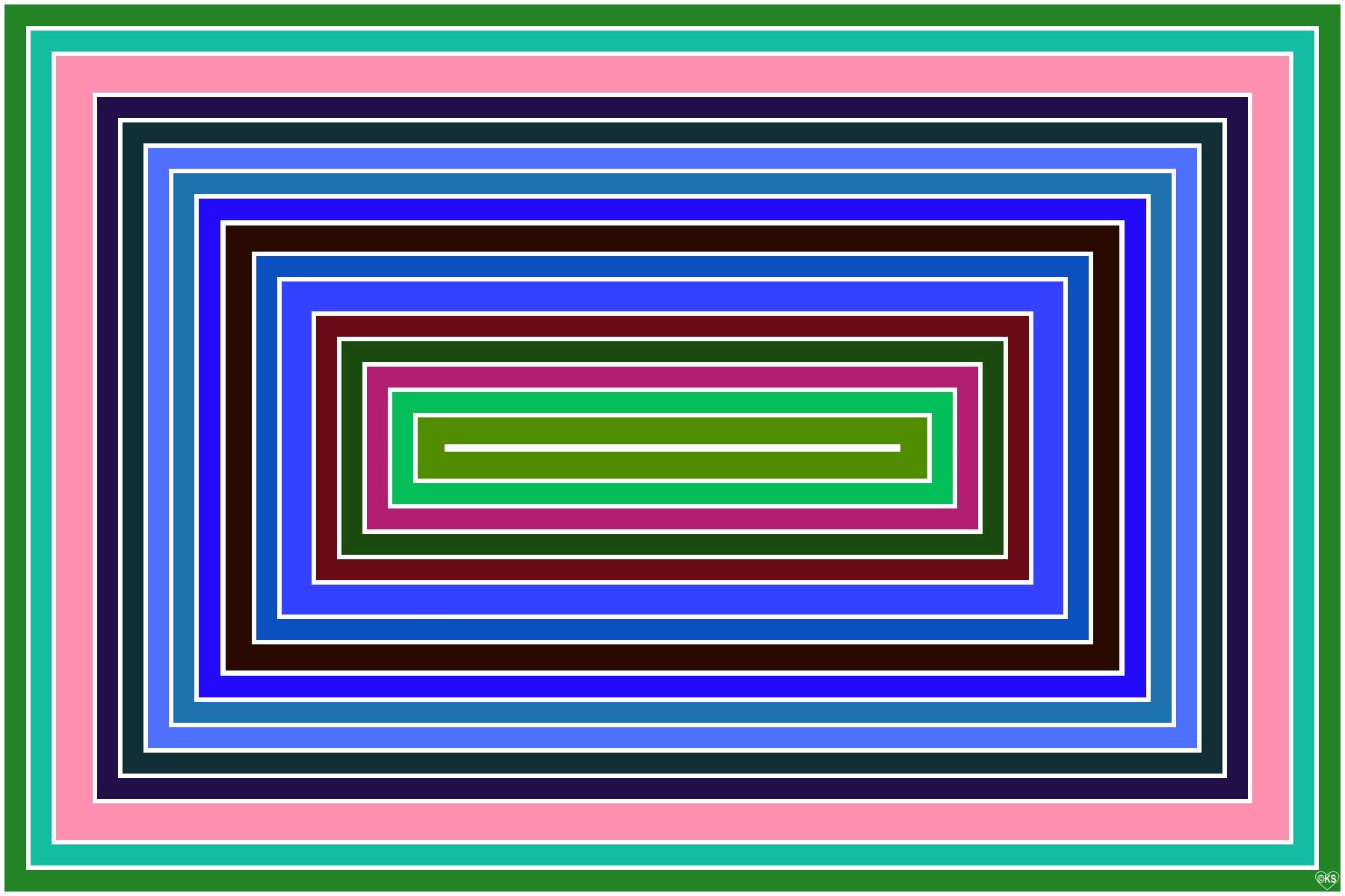 Solve Concentric Rectangles!! ~ H jigsaw puzzle online with 600 pieces