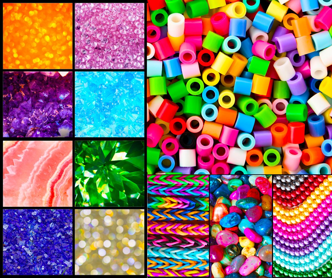 Solve Pattern mashup jigsaw puzzle online with 143 pieces