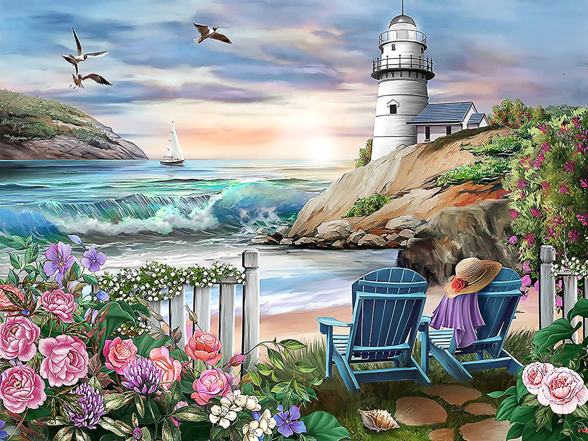 Solve Devon's Cove jigsaw puzzle online with 352 pieces