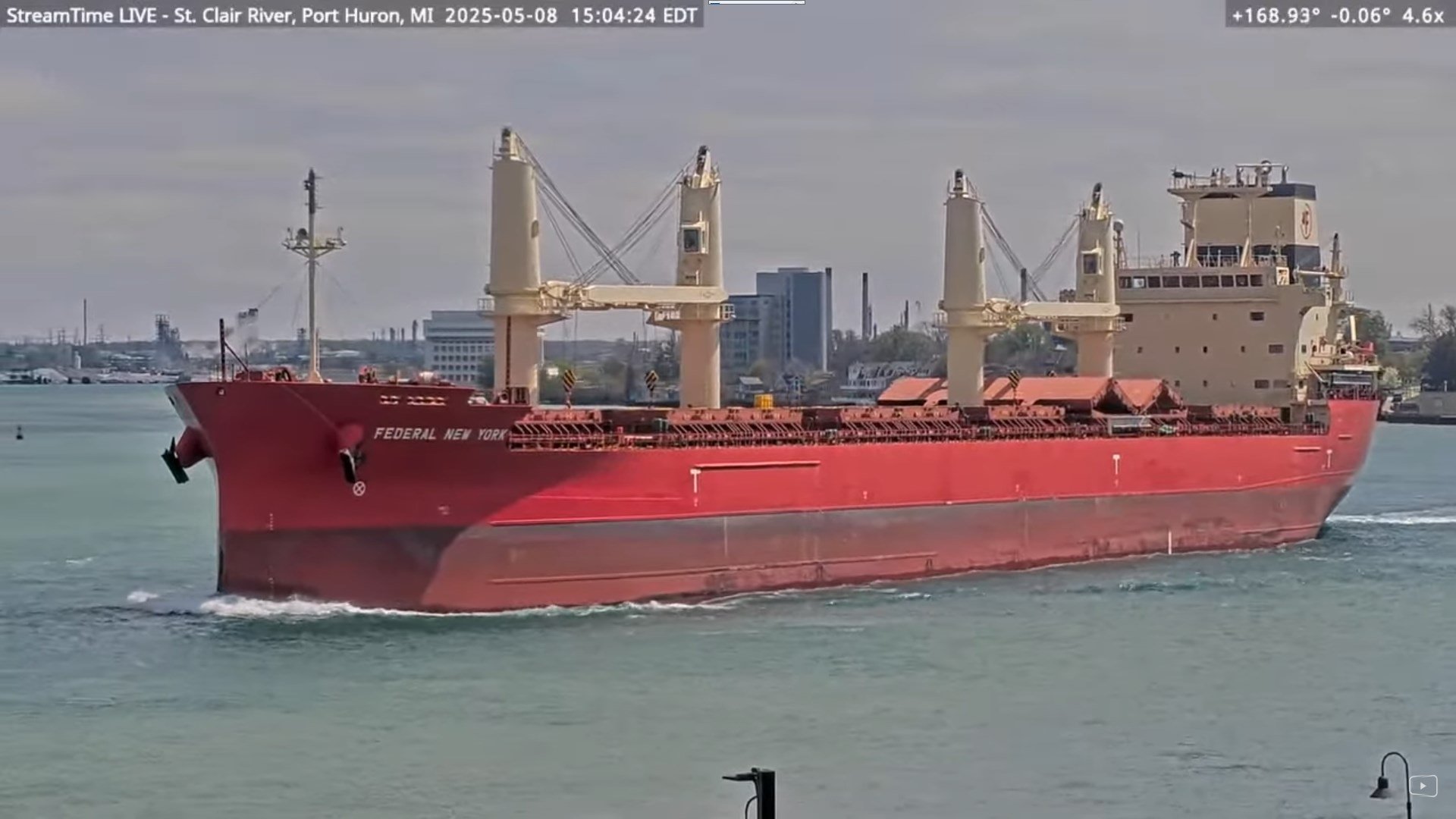 Solve Federal New York - Ocean-Going Freighter - Port Huron, MI (2025 ...