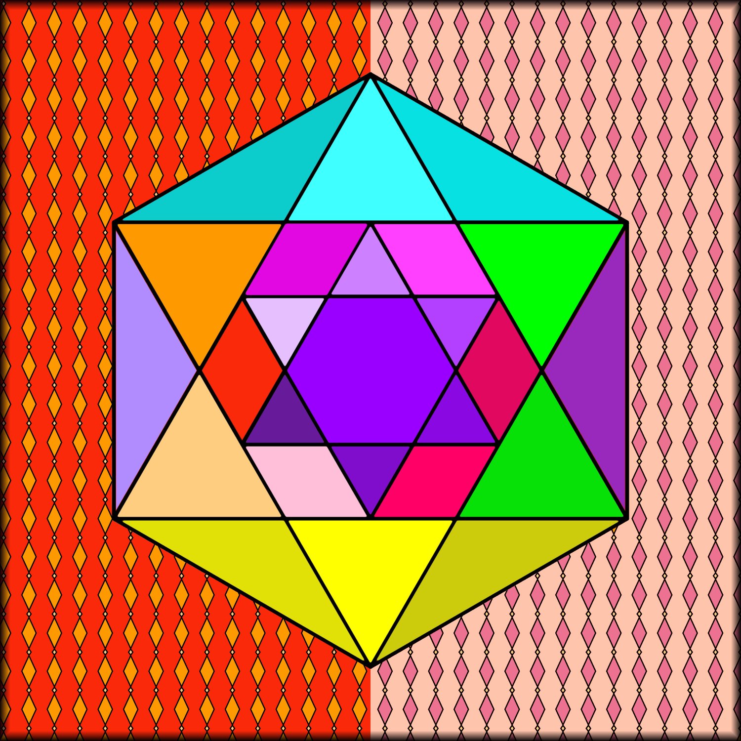 Solve GEO SHAPE jigsaw puzzle online with 600 pieces
