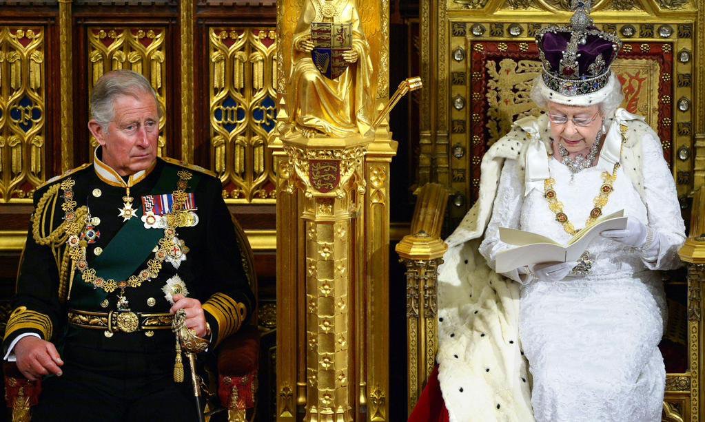 Solve H.M. THE QUEEN and PRINCE CHARLES - STATE OPENING OF PARLIAMENT ...