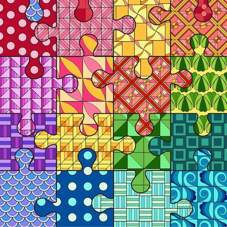 Solve BEPUZZLED jigsaw puzzle online with 64 pieces