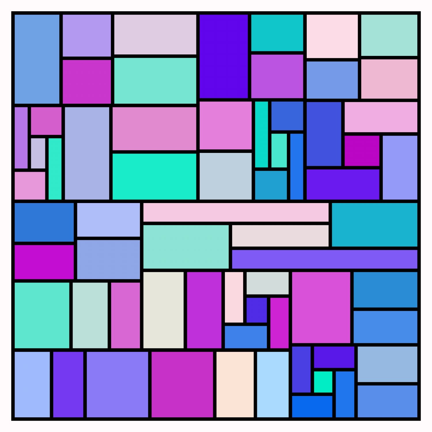 Solve 82 Rectangles 03 jigsaw puzzle online with 100 pieces
