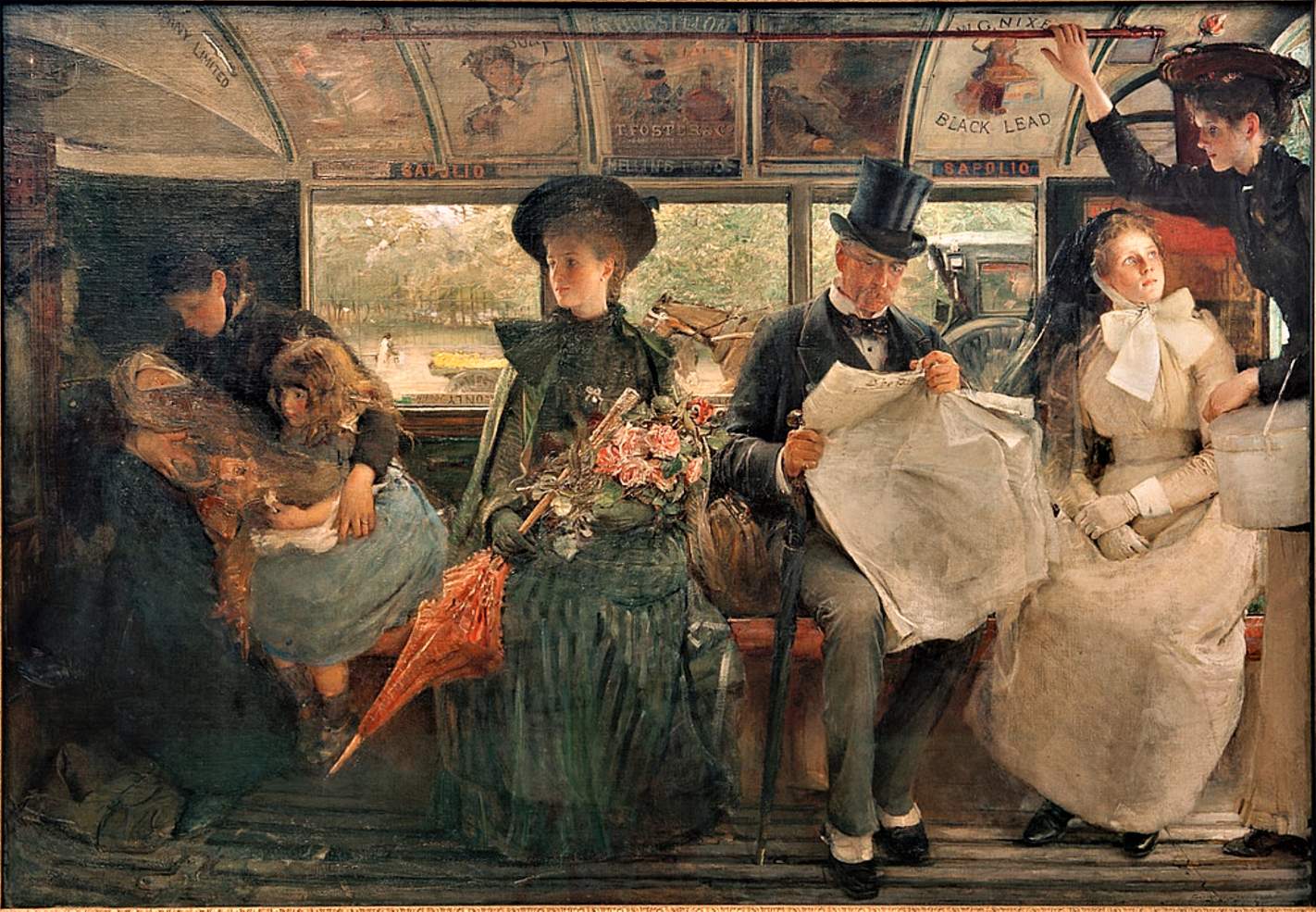 Solve The Bayswater Omnibus, 1895 ~ George William Joy (British, 1844 ...