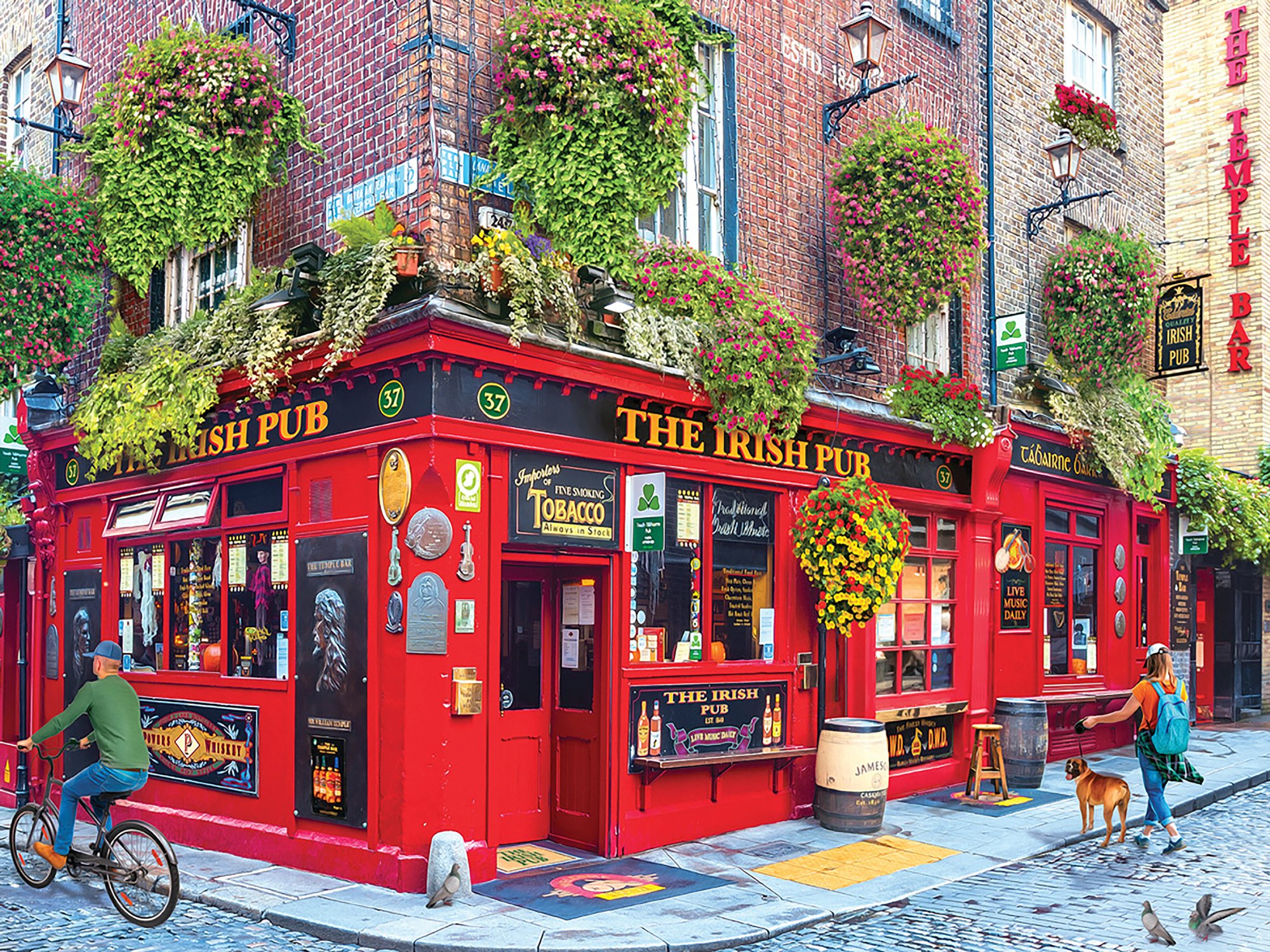 Solve Irish Pub jigsaw puzzle online with 352 pieces