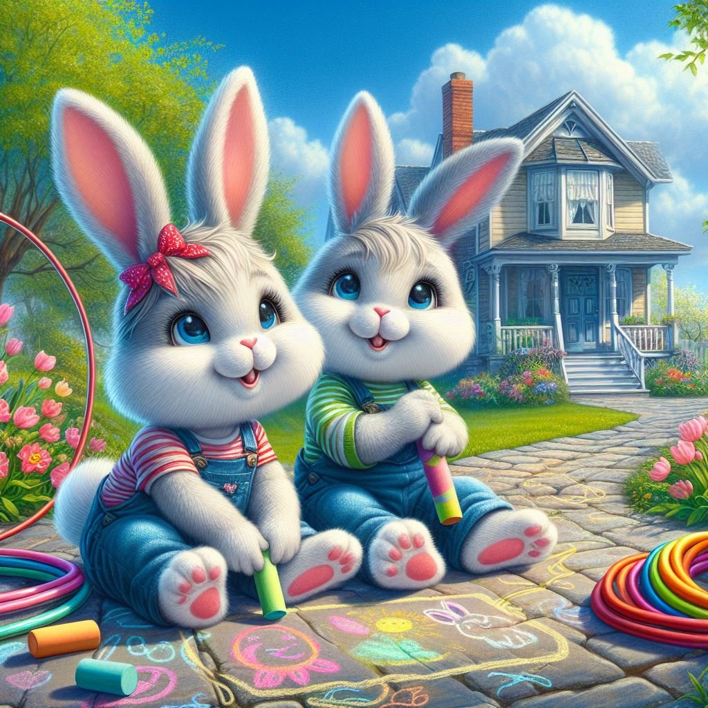 Solve Sidewalk chalk drawing jigsaw puzzle online with 64 pieces