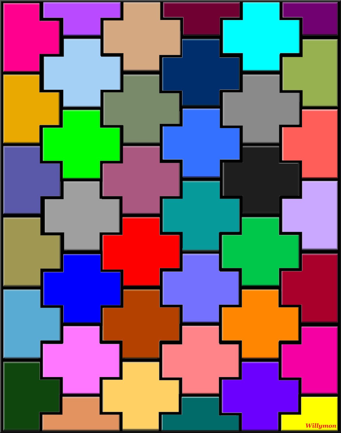 Solve crosses jigsaw puzzle online with 546 pieces