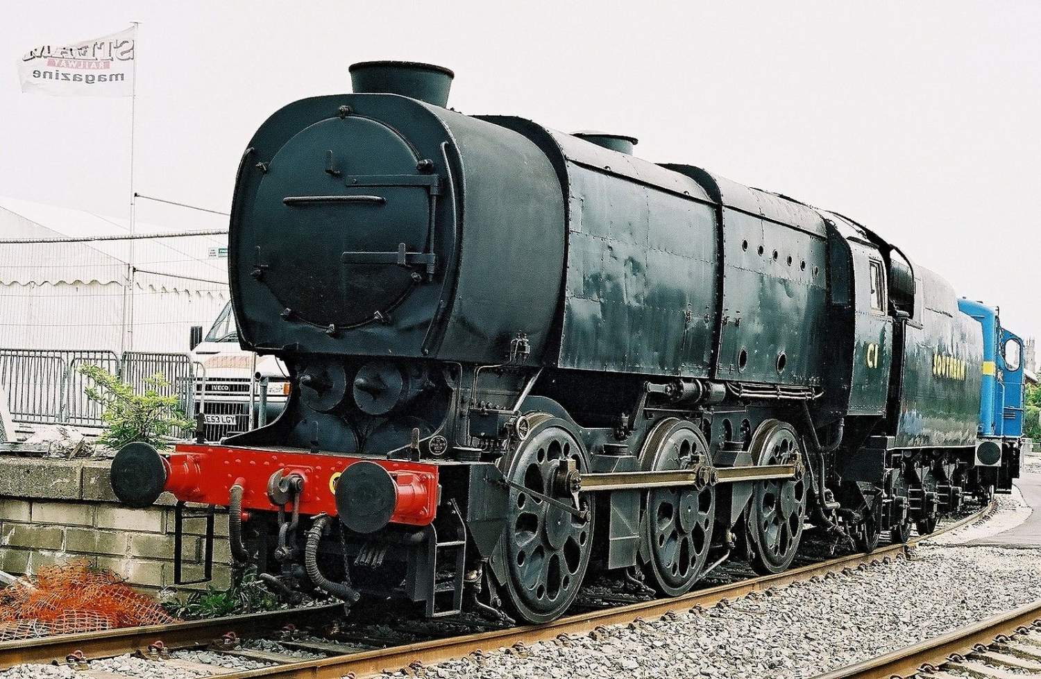Solve SR Bulleid Q1 Class C1. jigsaw puzzle online with 70 pieces