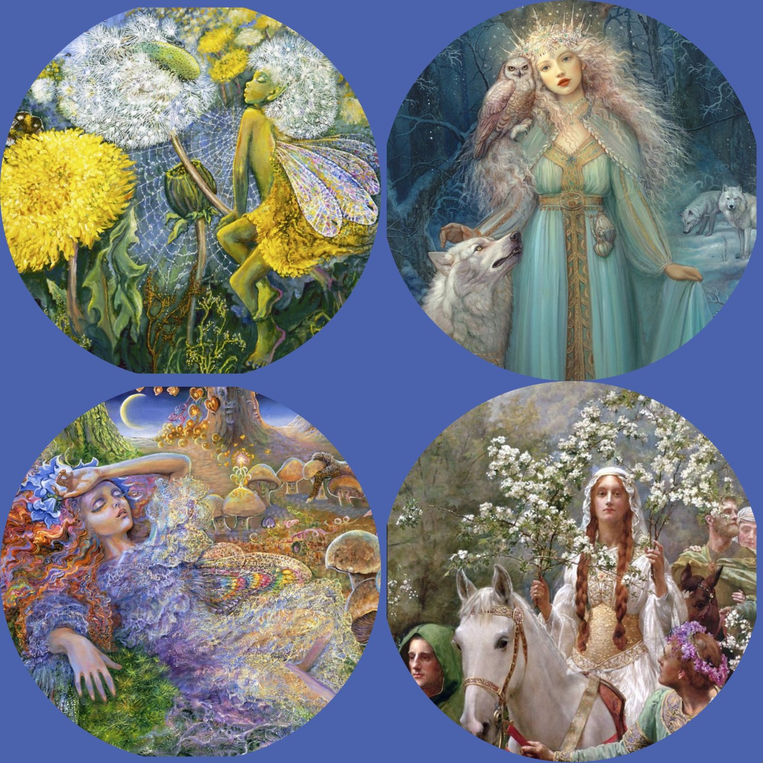 Solve Fairytale queens in clockwise order: Dandelion Fairy by Josephine ...