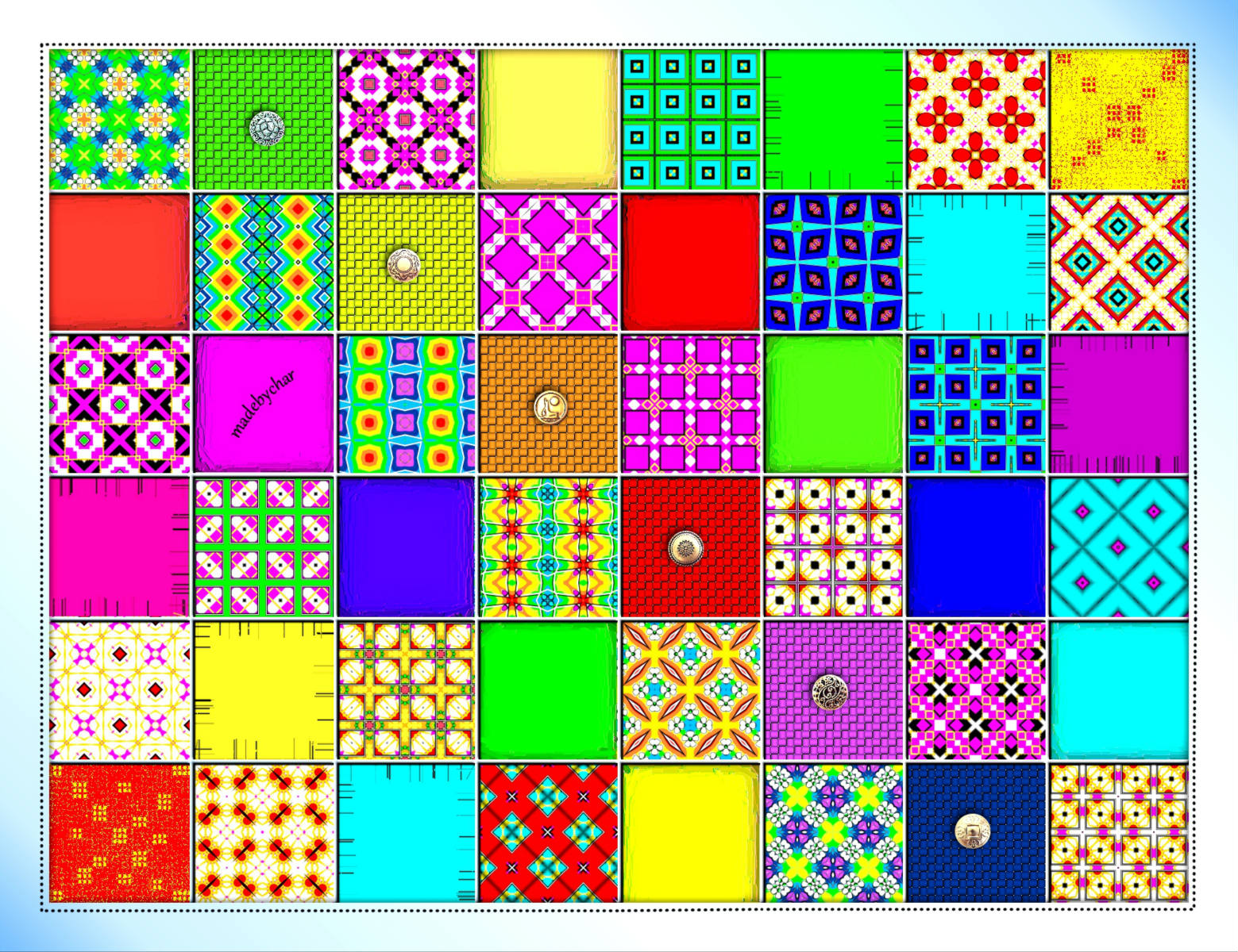 Solve Crazy Quilt.... jigsaw puzzle online with 520 pieces