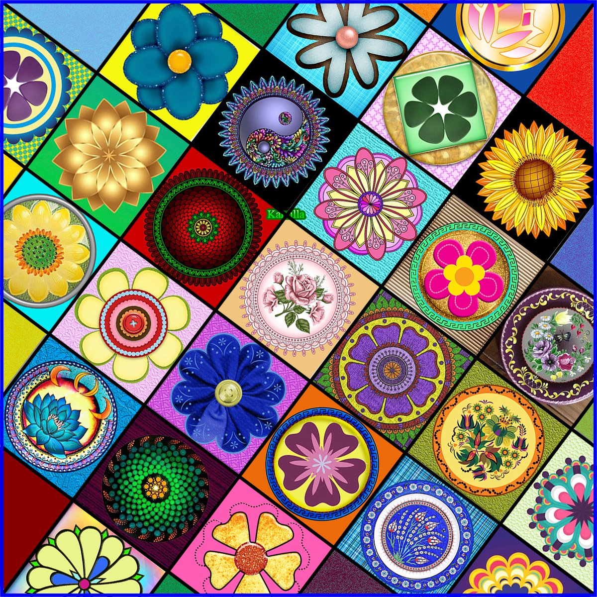 Solve Mandalas jigsaw puzzle online with 440 pieces