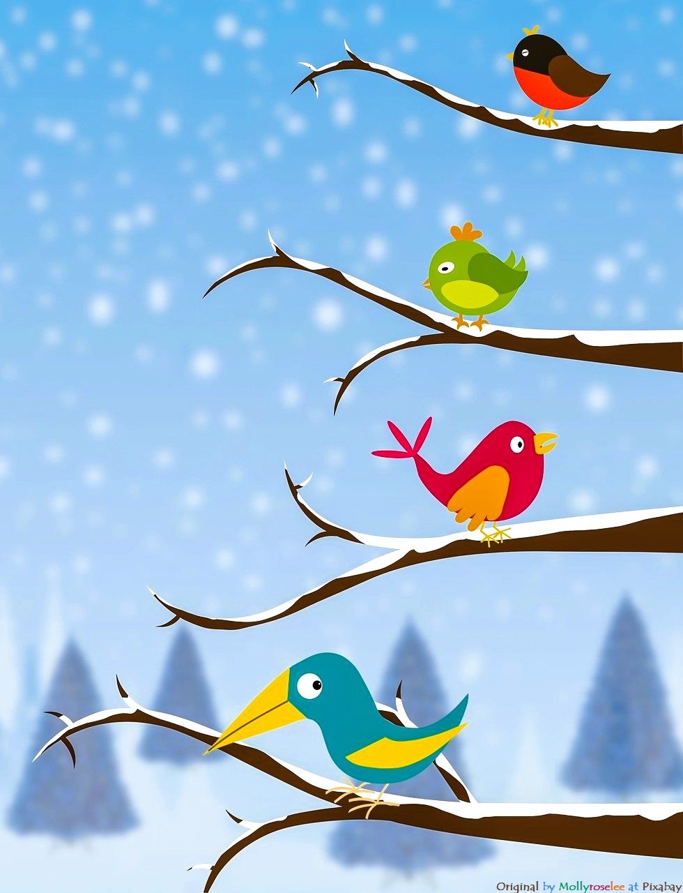 Solve Snowbirds 🐦 jigsaw puzzle online with 48 pieces