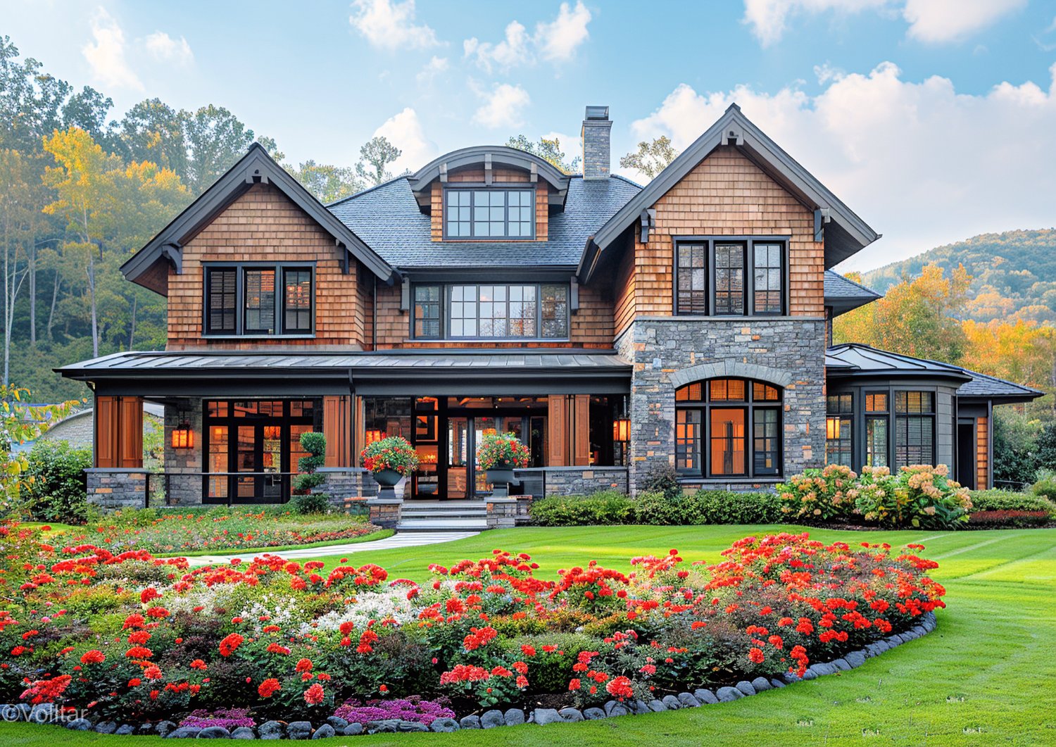 Solve Tuesday Homes 90 jigsaw puzzle online with 12 pieces