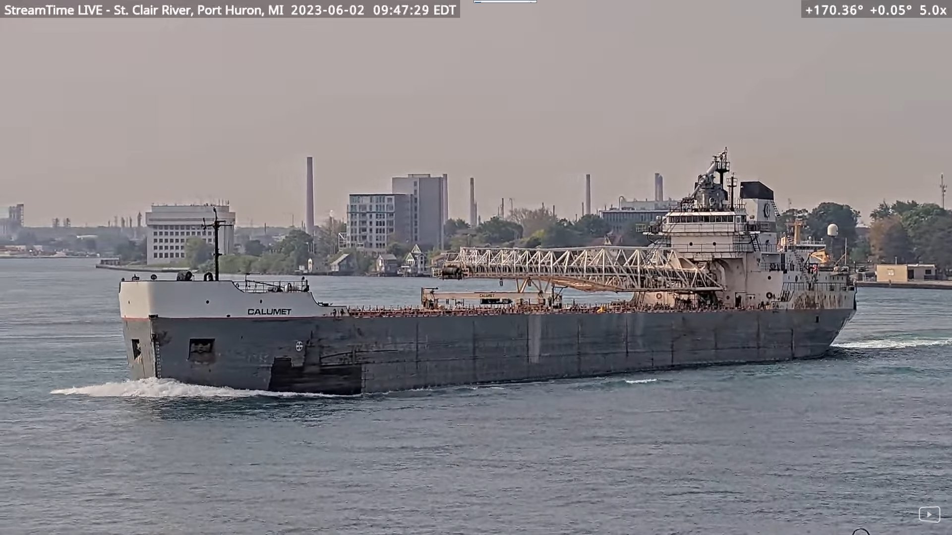 Solve Calumet - Great Lakes Freighter - Port Huron, MI (2023-06-02 ...