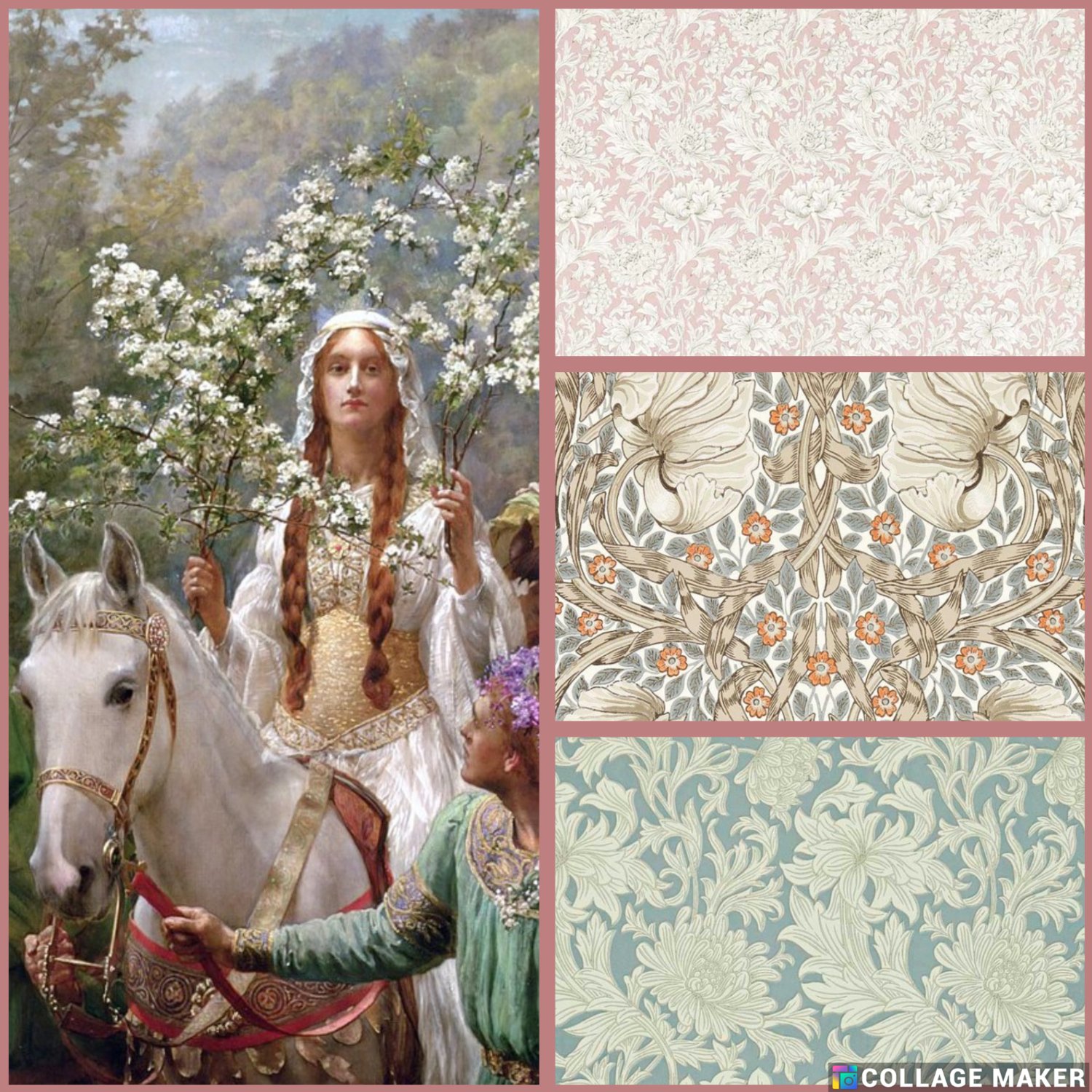 Solve Queen Guinevere's Maying by John Collier - 1900 jigsaw puzzle ...