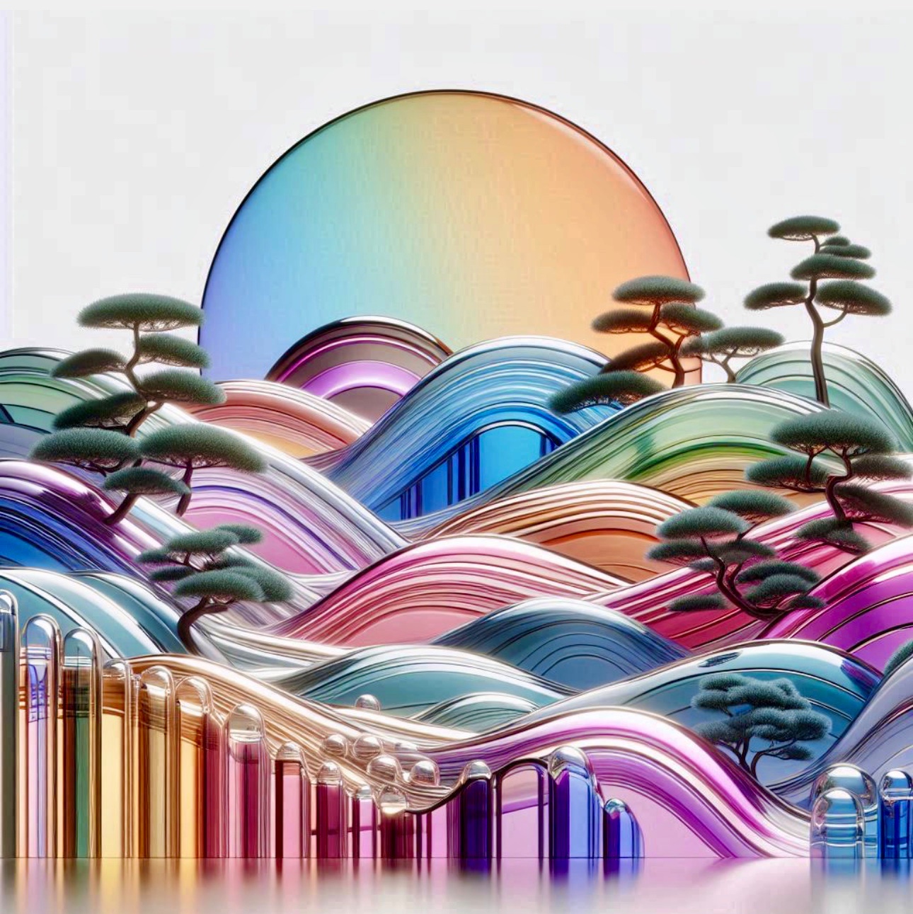Solve Still Hills jigsaw puzzle online with 81 pieces