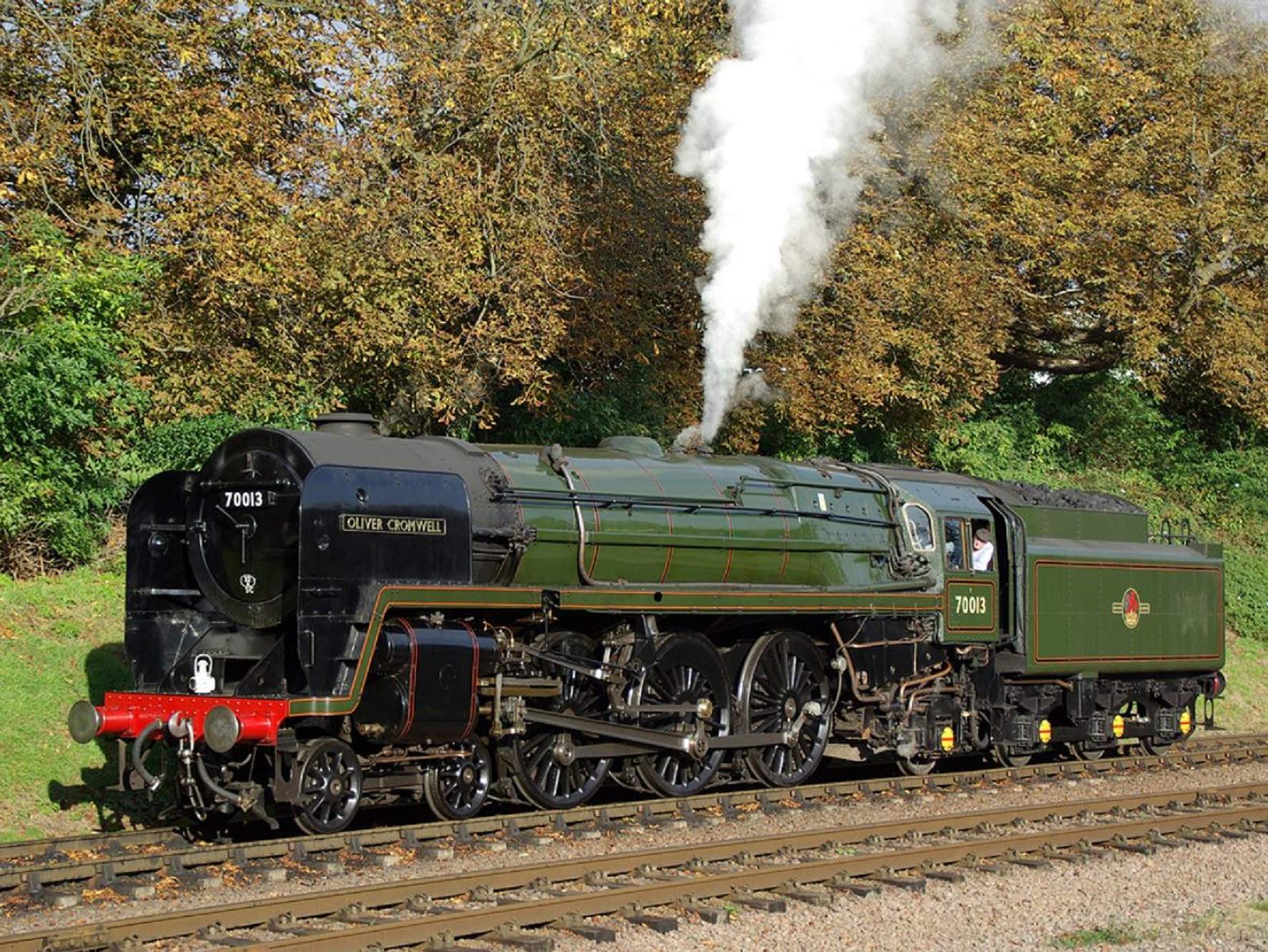 Solve BR Standard Class 7 4-6-2 70013 Oliver Cromwell. jigsaw puzzle ...