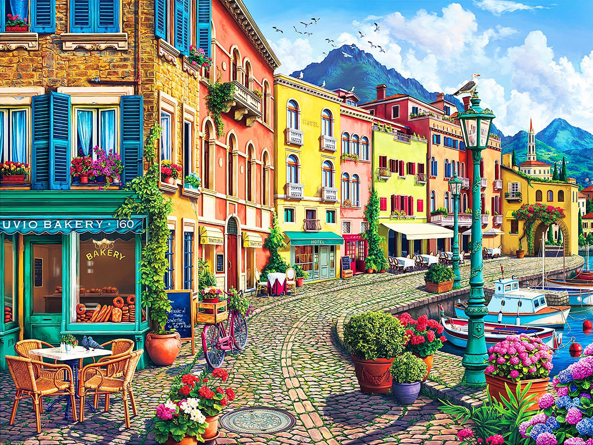 Solve Harbour View jigsaw puzzle online with 352 pieces