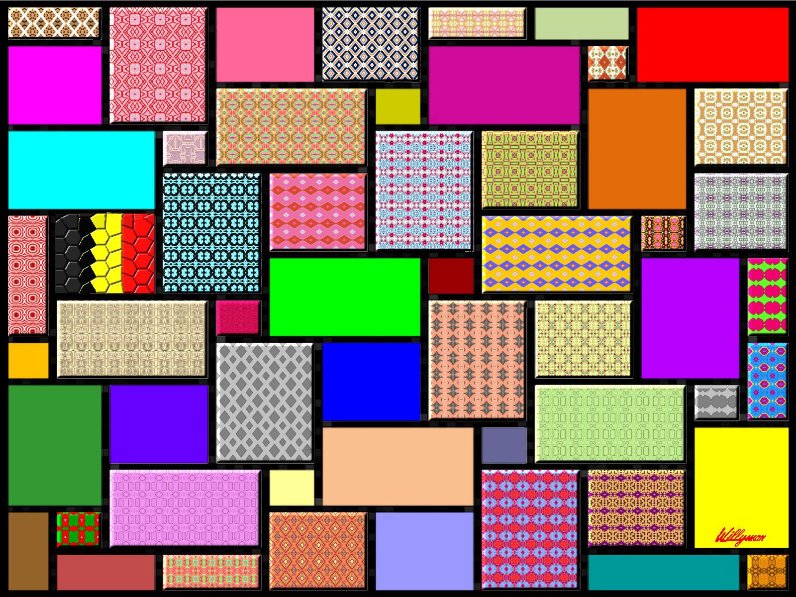 Solve rectangles jigsaw puzzle online with 252 pieces