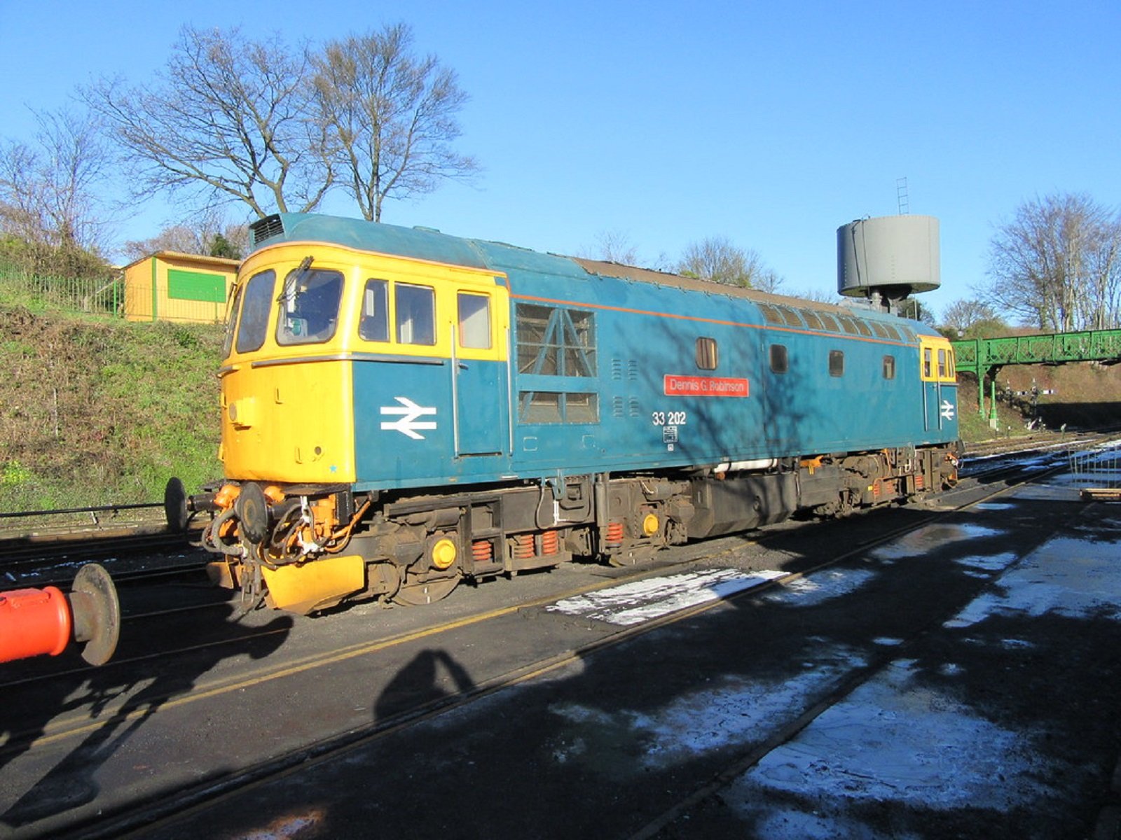 Solve BR Class 33 33202 Dennis G Robinson. jigsaw puzzle online with ...