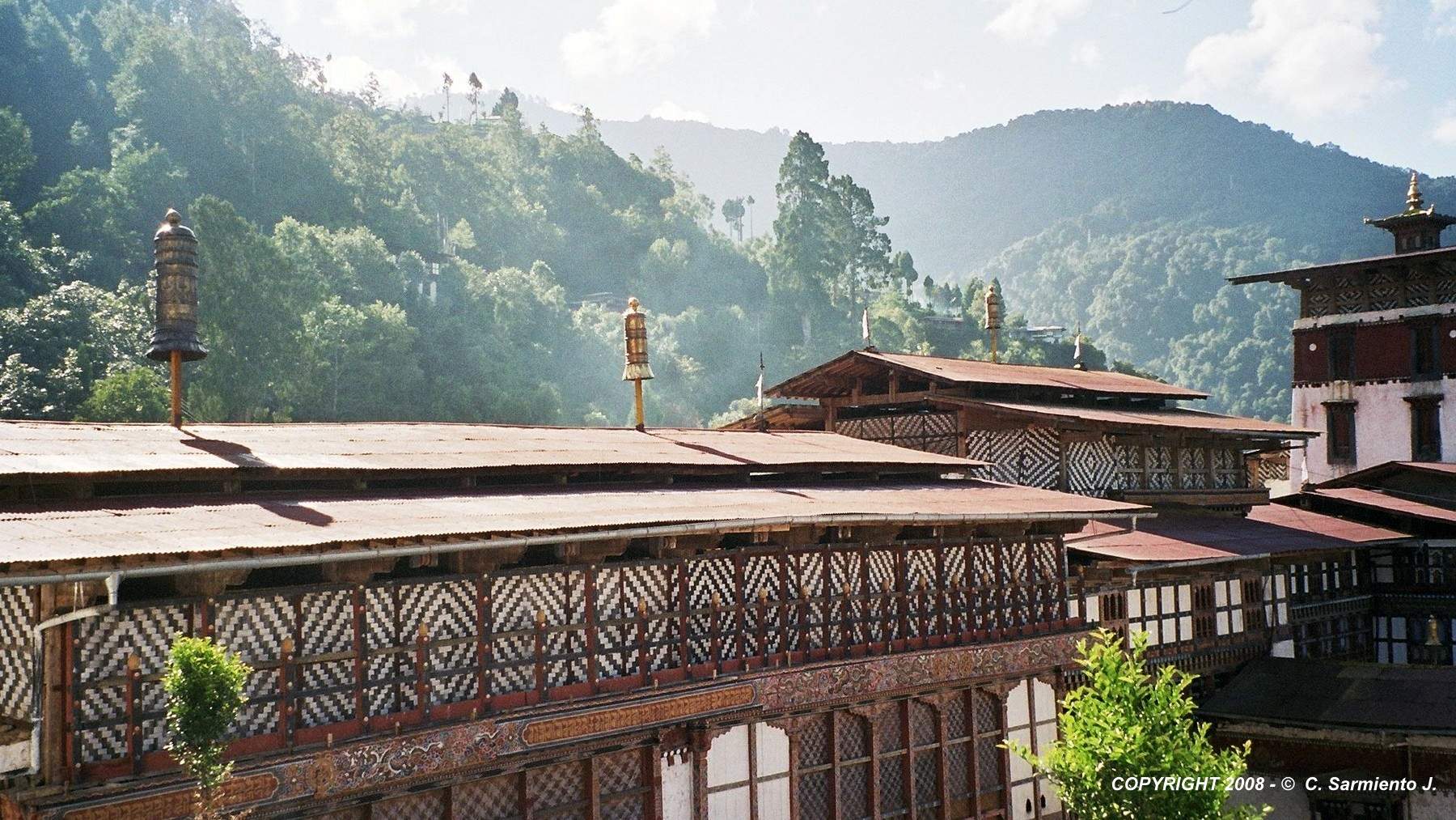 Solve BHUTAN (Kingdom of) - Trongsa -Trongsa Dzong - Inner Courtyard ...