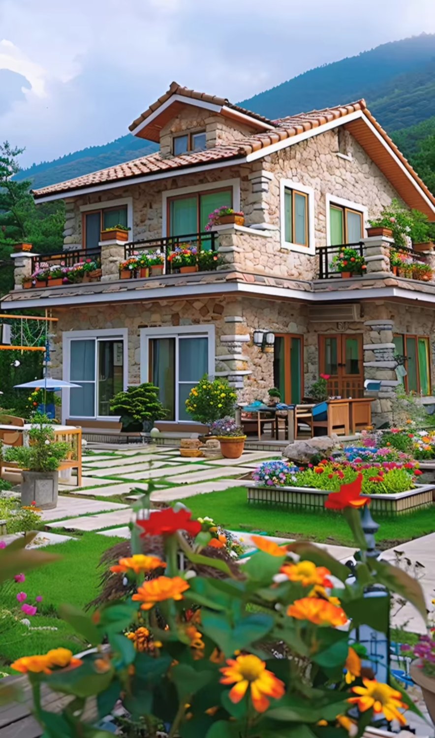 Solve Luxury Villa jigsaw puzzle online with 40 pieces