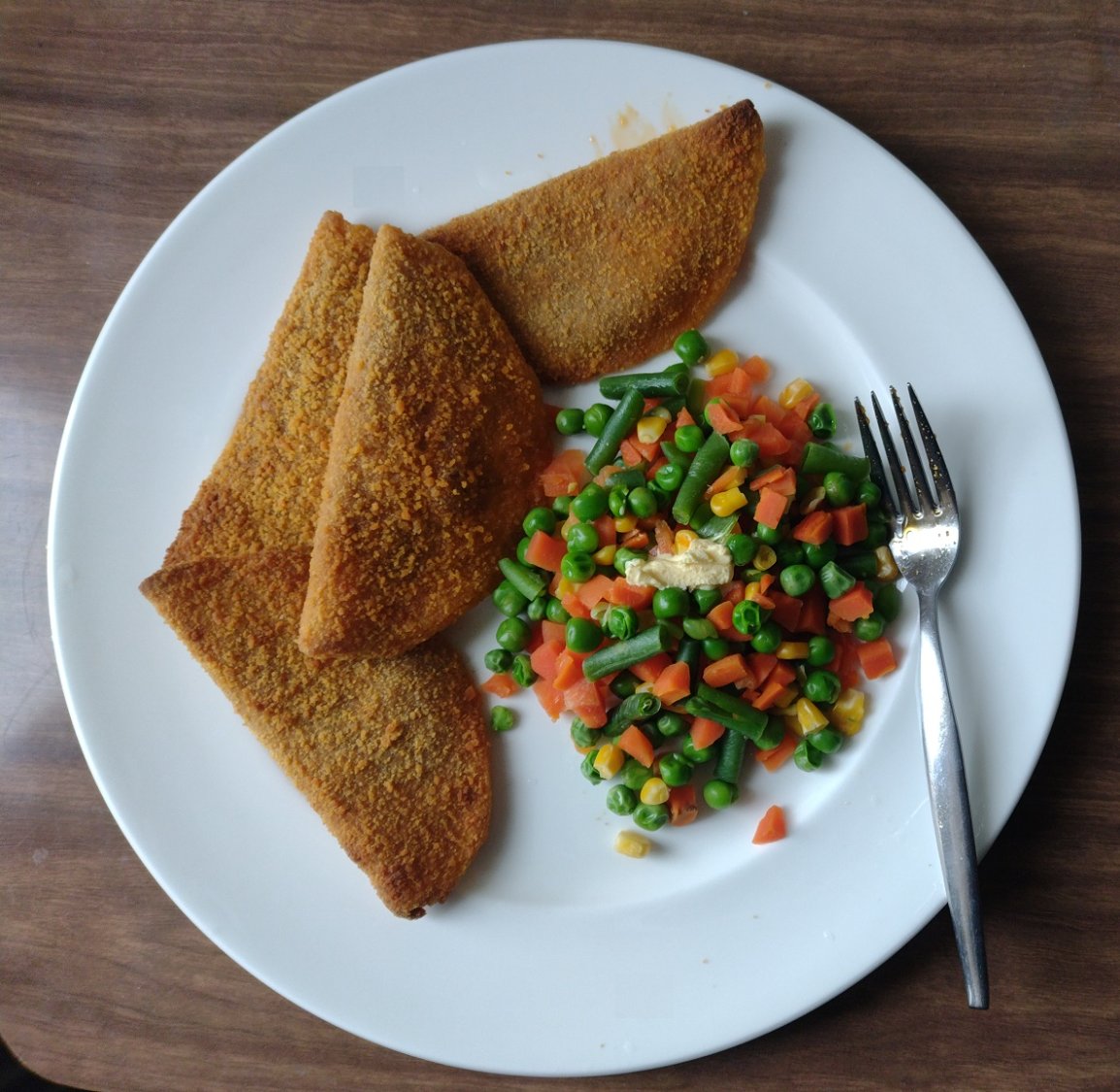 Solve Wobbly food - beef crispy pancakes* and mixed vegetables jigsaw ...