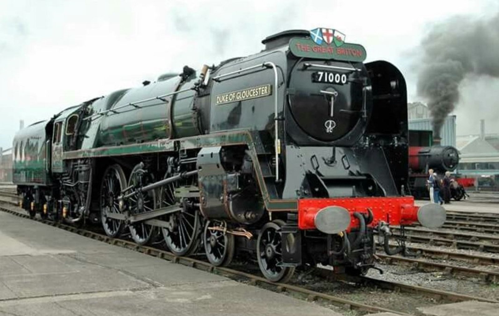 Solve BR Standard Class 8 4-6-2 71000 Duke of Gloucester. jigsaw puzzle ...