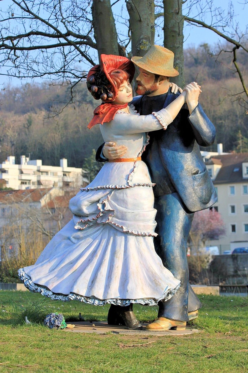 Solve Dancing Couple (resize 12 to 294 pieces) jigsaw puzzle online ...