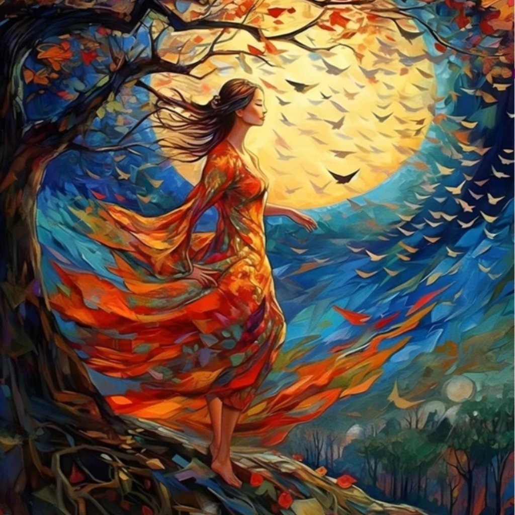 Solve Full Moon jigsaw puzzle online with 81 pieces