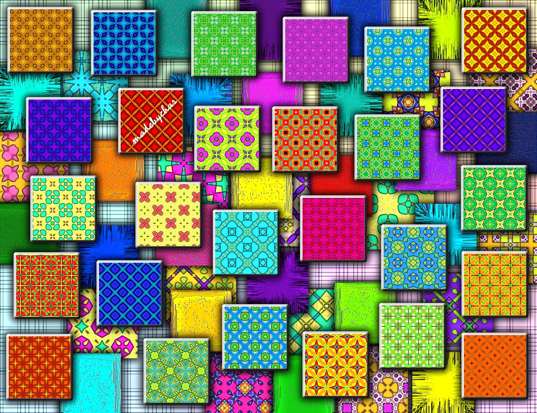 Solve Lotsa Tiles.... jigsaw puzzle online with 192 pieces