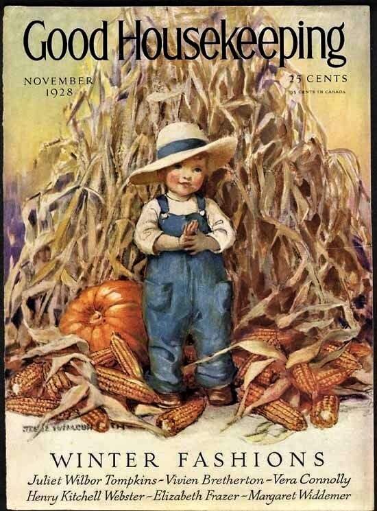 Solve GOOD HOUSEKEEPING 1928 jigsaw puzzle online with 108 pieces