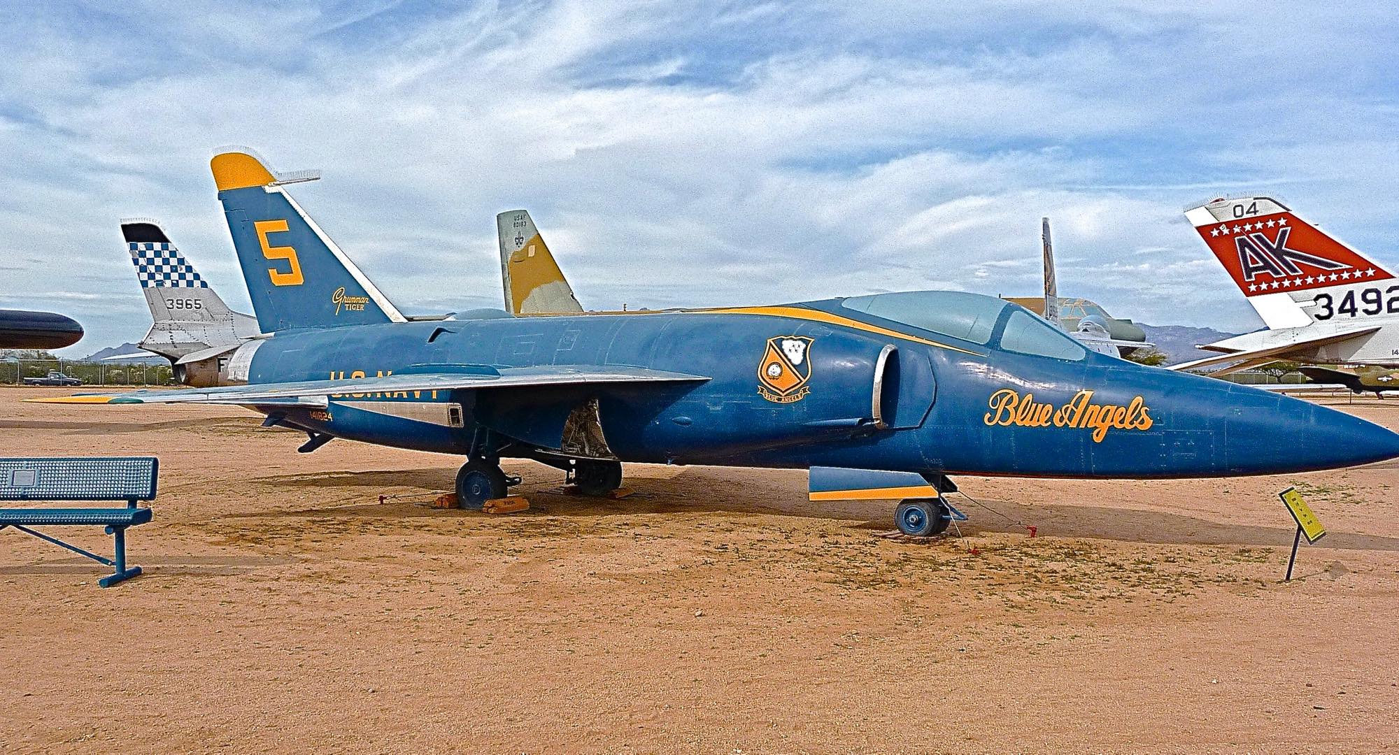 Solve Grumman F-11A Tiger, Pima Air and Space Museum. jigsaw puzzle ...