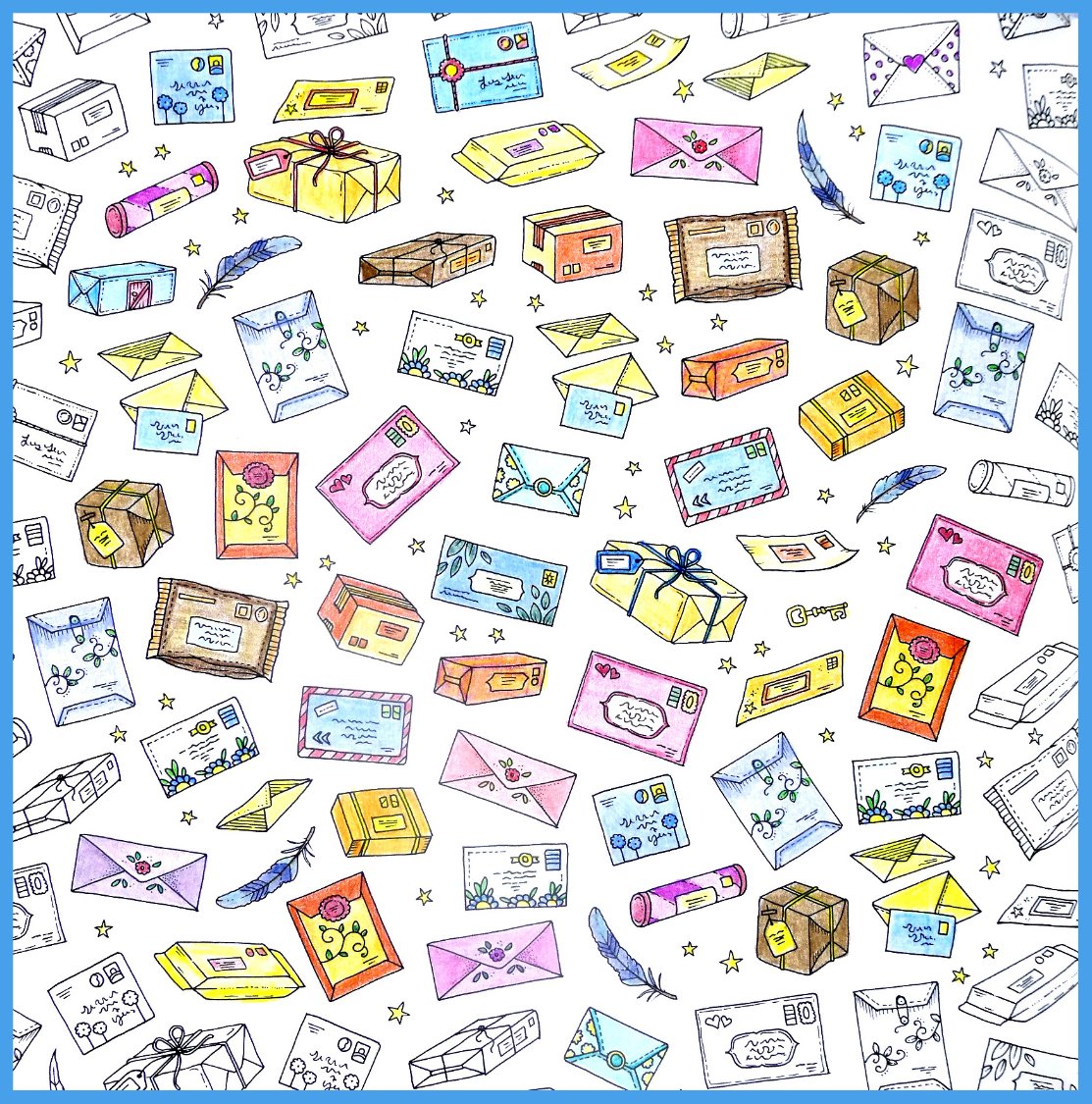 Jigsaw Puzzle | 16 pieces | Self colored drawings, from the book by ...