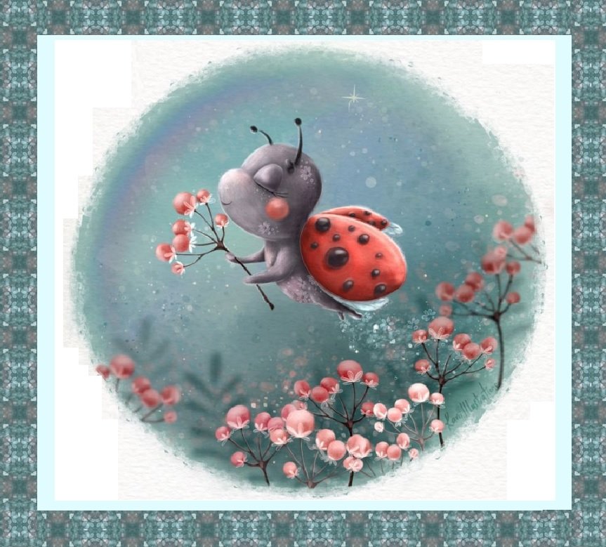 Jigsaw Puzzle | 182 pieces | Dainty Lil Lady Bug | Jigidi