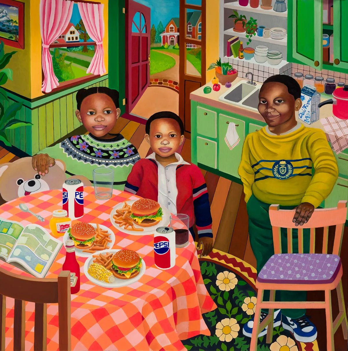 Solve Early Lunch Time jigsaw puzzle online with 324 pieces