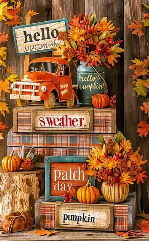 Solve Fall Stack jigsaw puzzle online with 104 pieces